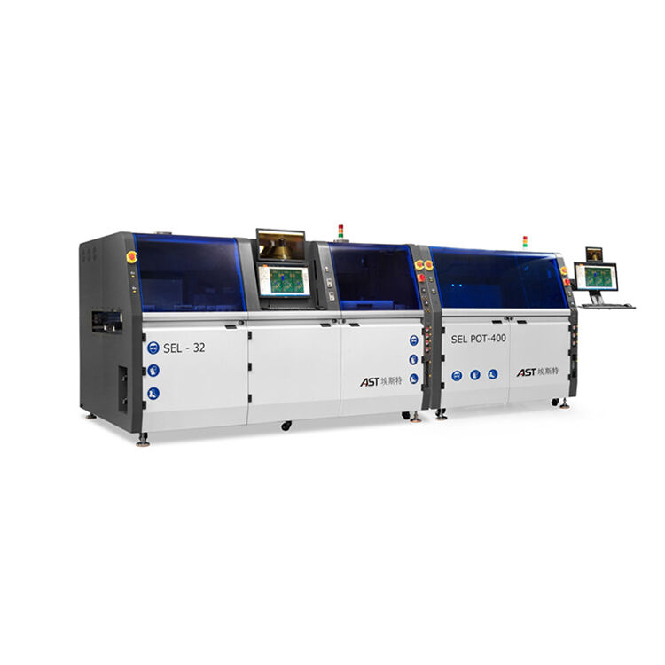 Full Automatic Lead Free Wave Soldering Machine with 350mm PCB Size and ...