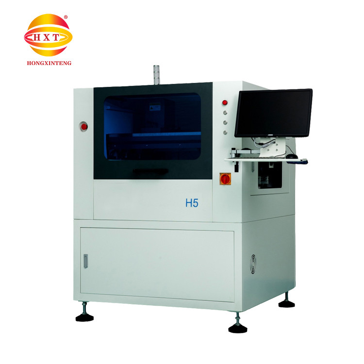 automatic smt solder paste stencil screen printer machine H5 pcb ...